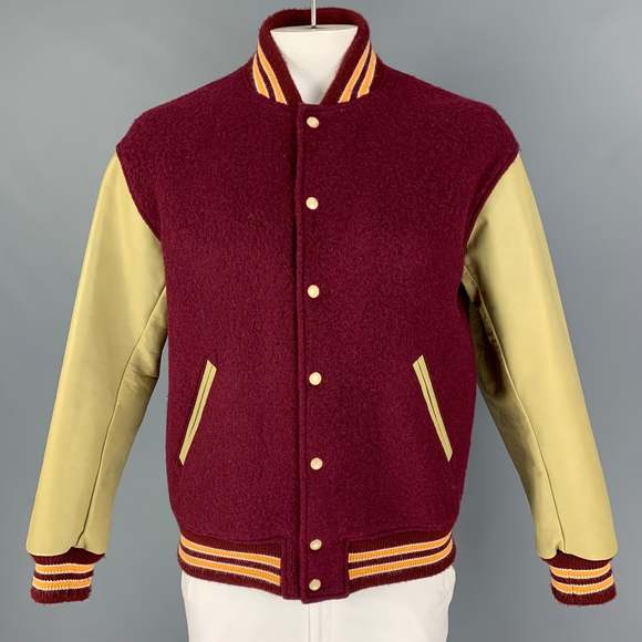 PRESIDENT's | Jackets & Coats | Presidents Burgundy Olive Color Block ...